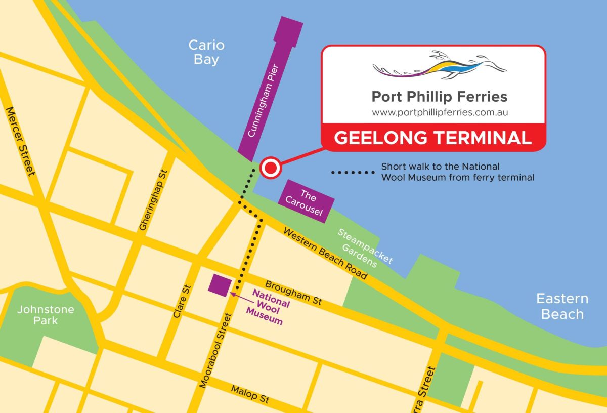 National Wool Museum Discovery Cruise | Port Phillip Ferries